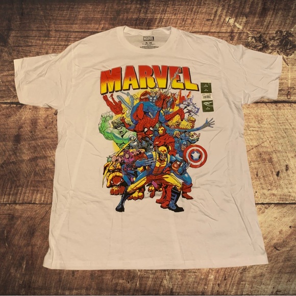 DC Comics | Shirts | Marvel Comics Justice League Shirt Spiderman ...